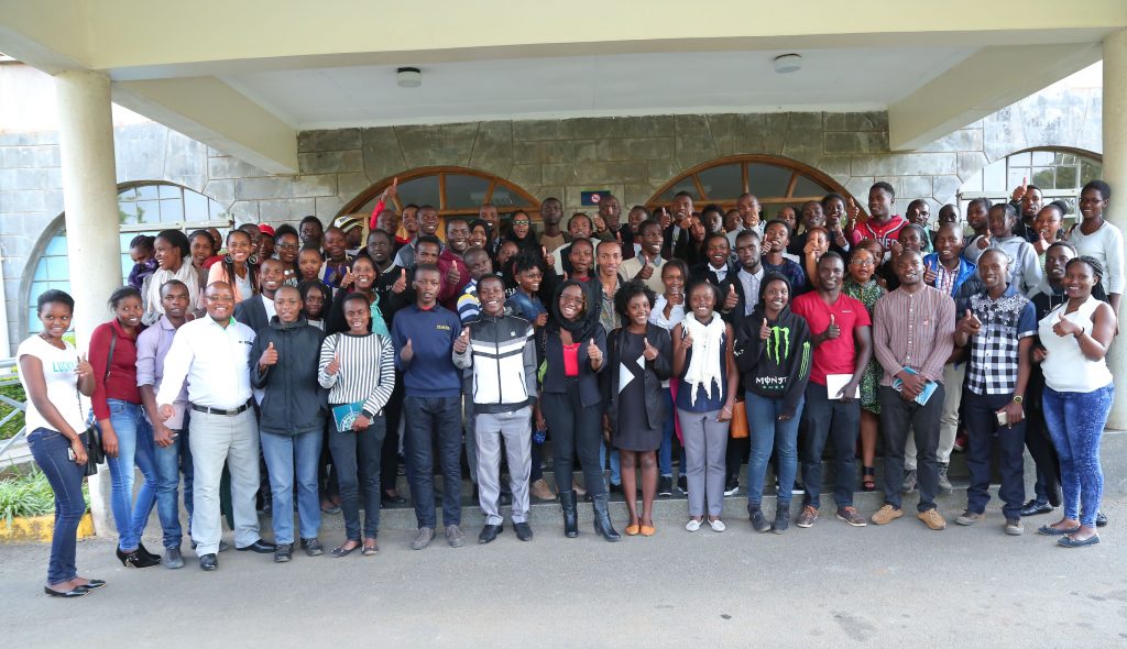 KCB Scholarships beneficiaries during the second annual Alumni Skills ...